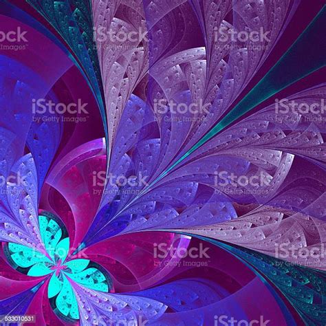 아름다운 차원 분열도형 아이리스입니다 파란색으로 표시됩니다 컴퓨터로 생성된 그래픽 0명에 대한 스톡 벡터 아트 및 기타 이미지 0명 2015년 각도 Istock