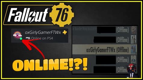 Simple Fix For Showing Offline Bug Fallout 76 Youtube