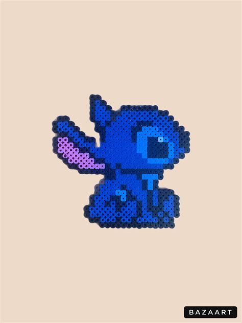 Stitch Perler Bead Pixel Art 2d Figure Etsy Australia