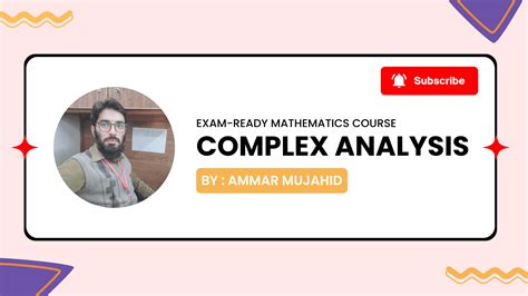 complex analysis the mathematics outlet