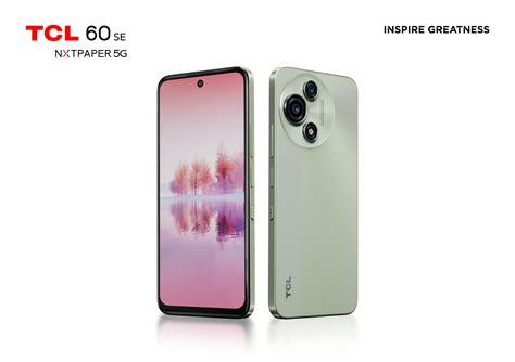 گوشی Tcl 60 R 5g به‌همراه Tcl 60 Se Nxtpaper 5g معرفی شد ترنجی