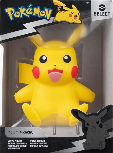 Pokemon Pikachu Deluxe Select Vinyl Figure 8 Inch Figure New Ships