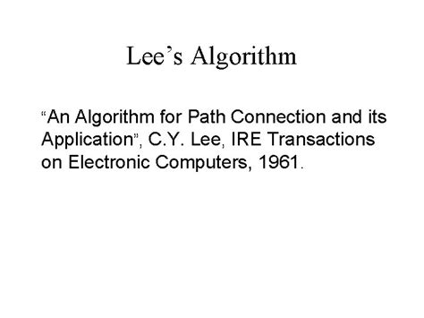 introduction to routing the routing problem apply after