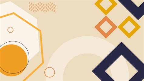 Geometric Abstract Backgrounds Design Composition Of Simple Geometric Shapes Primitive Elements