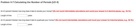 solved problem 4 7 calculating the number of periods [lo 4]