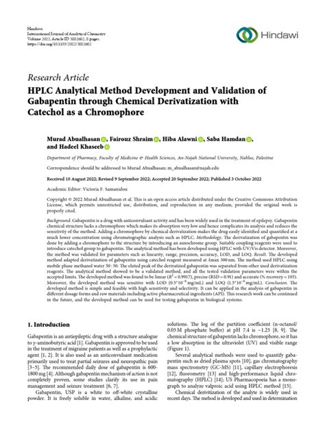 Gaba Hplc Download Free Pdf High Performance Liquid Chromatography Detection Limit