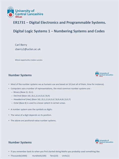 digital lecture 01 number systems and codes download free pdf