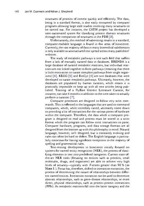 Fundamentals Of Bioinformatics 49 Structures Of Proteins Of Interest