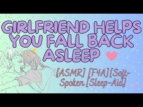 💤 Girlfriend Helps You Fall Back Asleep | Gentle ASMR Affirmations ...