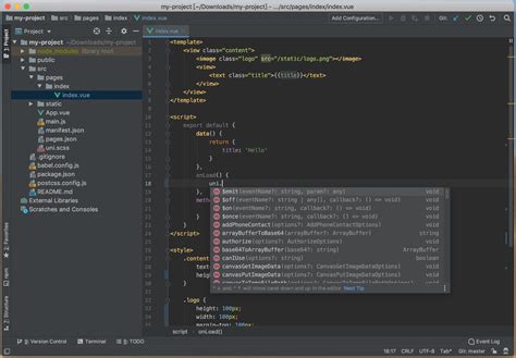 在 Webstorm 中开发 Uni Appwebstorm Uniapp Csdn博客