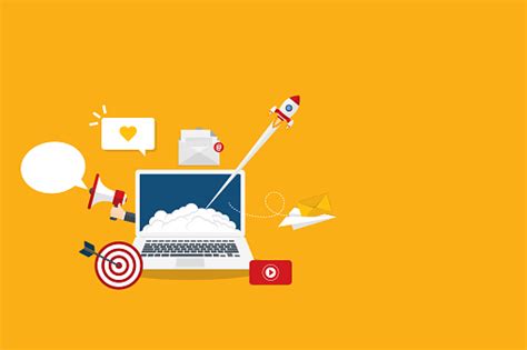 디지털 마케팅 마케팅 캠페인 뉴스 레터 마케팅 드립 마케팅 마케팅에 대한 스톡 벡터 아트 및 기타 이미지 마케팅 전자메일