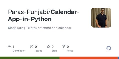 Github Paras Punjabicalendar App In Python Made Using Tkinter