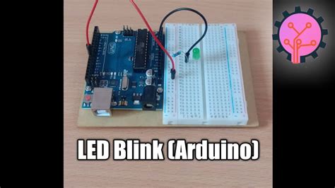 How To Make Simple Led Blinking Circuit Using Arduino YouTube