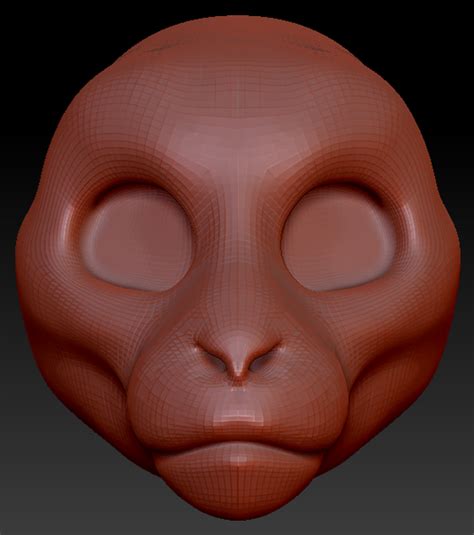 Gender Neutral Macaque Head Base · Fuzzbutt Fursuits