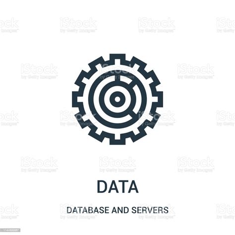 데이터베이스 및 서버 컬렉션에서 데이터 아이콘 벡터입니다 얇은 라인 데이터 개요 아이콘 벡터 일러스트 레이 션입니다 0명에 대한 스톡 벡터 아트 및 기타 이미지 Istock