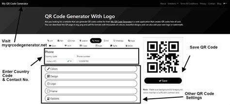 My QR Code Generator Mobile Number QR Code Generator Generate A QR Code