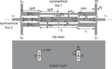 Compact Wideband Differential Filtering Power Divider Based On Three‐line Coupled Structure With