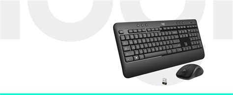Logitech Mk540 Advanced Wireless Keyboard And Mouse Combo For Windows