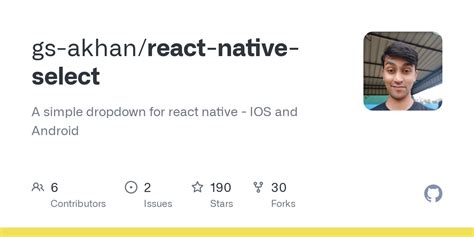 Github Gs Akhanreact Native Select A Simple Dropdown For React
