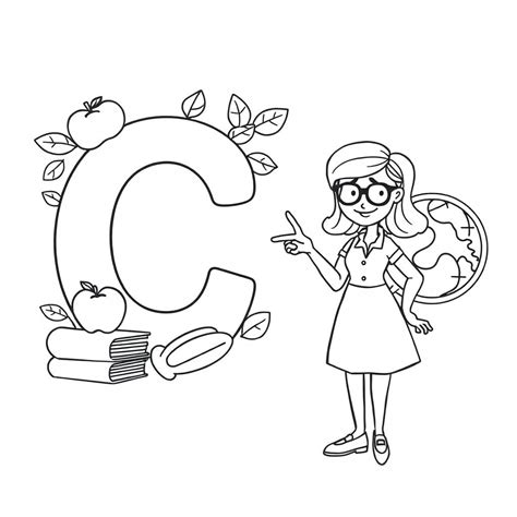 무료 알파벳 색칠하기 그림 재미있는 글자 색칠 도안 모음