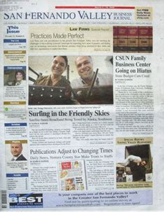 San Fernando Valley Business Journal For 10 Years The San Fernando