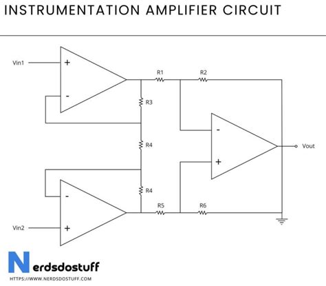 Instrumentation Amplifier Circuit And Working Nerds Do Stuff
