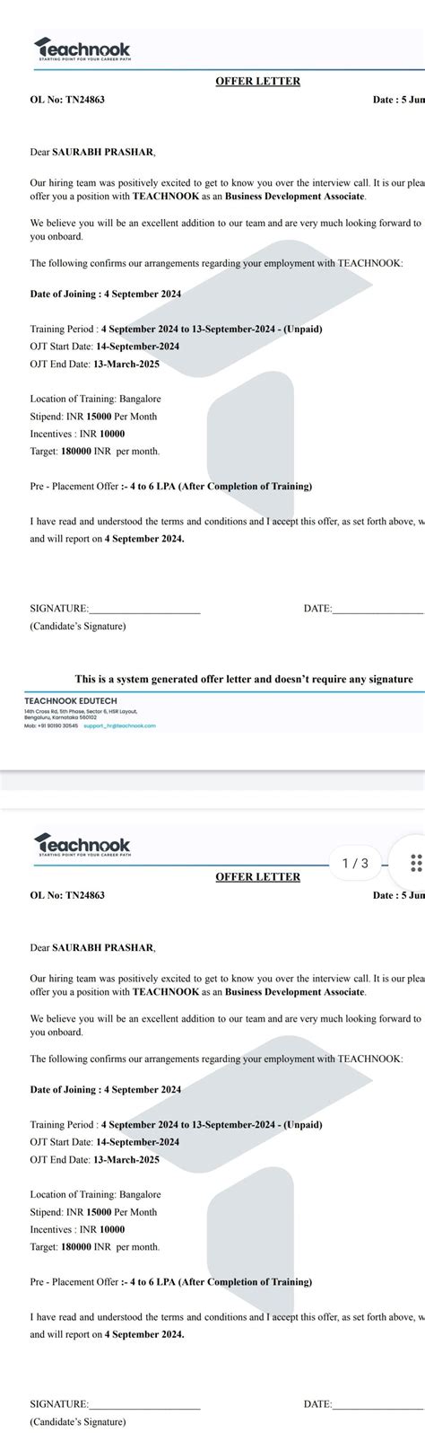 Saurabh Prashar On Linkedin I Got Selected At Teachnook Teachscape