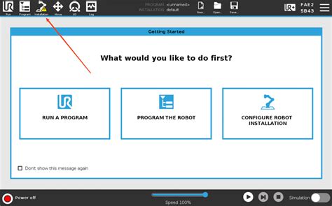Universal Robots Missing Tool Flange