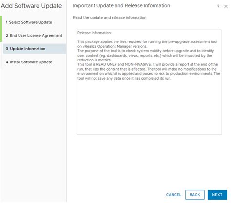 Process To Patch Or Upgrade Vmware Vrealize Operations Manager Vrops