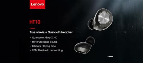 Lenovo Ht True Wireless Bluetooth Headset Review