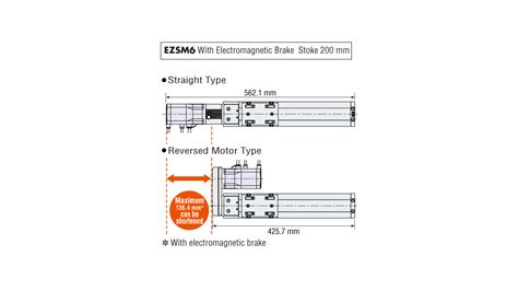 Electric Linear Slide Ezs Series Features Electric Actuator Oriental Motor