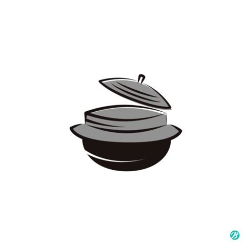 가마솥 로고 아이콘 일러스트 Ai 다운로드 Download Cauldron Logo Vector 어반브러시