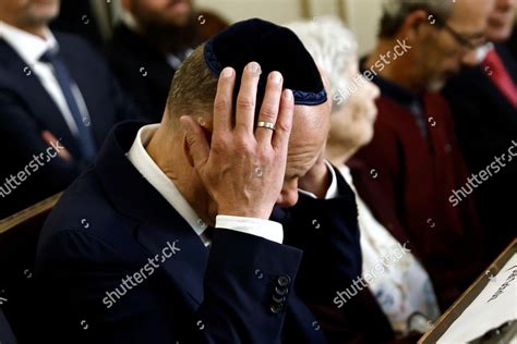 German Chancellor Olaf Scholz L Wears Editorial Stock Photo Stock