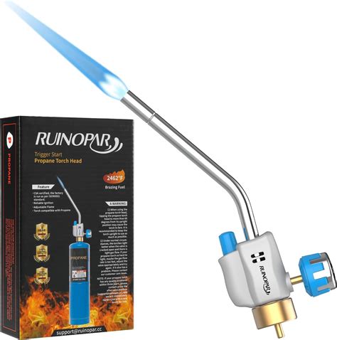 Propane Torch Head High Intensity Torch Head Trigger Start Propane Gas Torch With