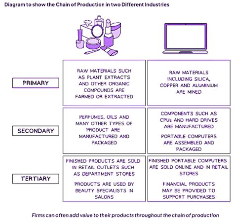 Classification Using The Economic Sector Business Studies For Gcse