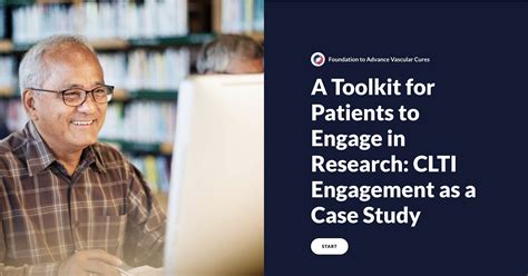 A Toolkit For Patients To Engage In Research Clti Engagement As A Case Study — Vascular Cures A Toolkit For Patients To Engage In Research Clti Engagement As A Case Study — Vascular Cures