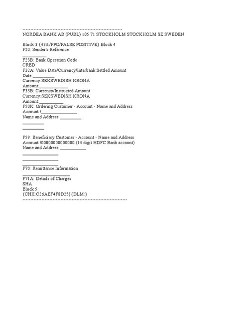 Sample Tt Copy Format Pdf