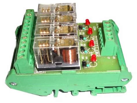 Relay Module DIN Rail Mount At Rs 950 Piece Control Panel Accessories In Chennai ID 19952499388