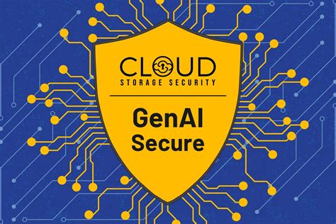Cloud Storage Security Announces The Launch Of Genai Secure