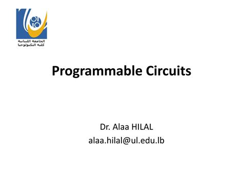 SOLUTION Chapter Programmable Circuits Studypool