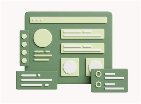 Premium Photo 3d Rendering Of Website And Data Web Development Design Concept Creative