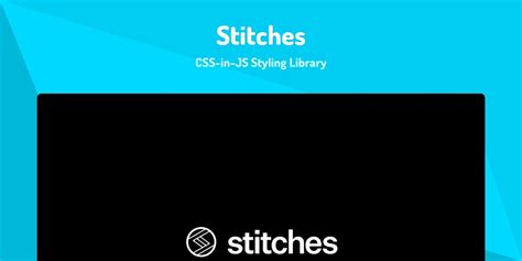 stitches css in js styling library made with react js
