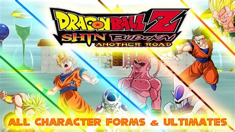 Dragon Ball Z Shin Budokai Another Road All Character Forms And Ultimates Youtube