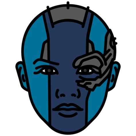 Humanoid Marvel Mcu Nebula Woman Icon Download On Iconfinder