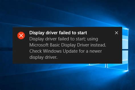 How To Fix Display Driver Failed To Start Error On Windows 10 MiniTool Partition Wizard