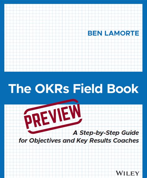 The Okrs Field Book Preview Okrs