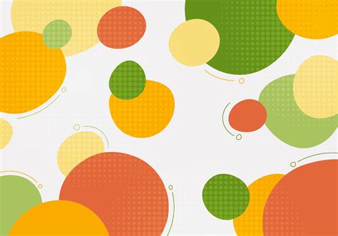 abstract colorful doodle design decorative pattern with circle halftone