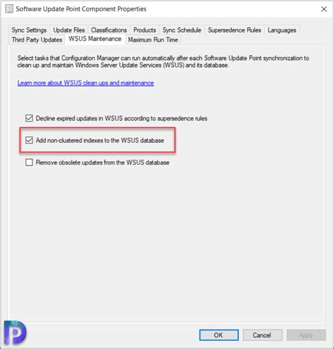 3 Useful Wsus Maintenance Options In Configuration Manager