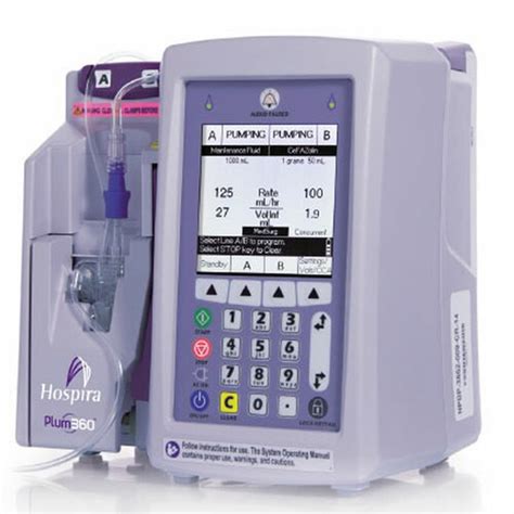 Hospira Plum 360 Infusion Pump Anchor Simulation