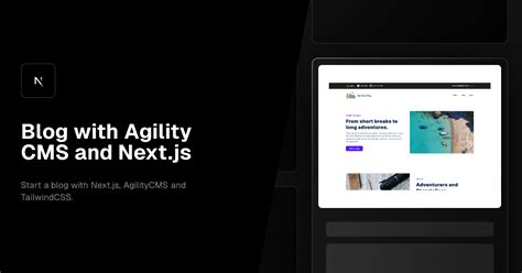 Blog With Agility Cms And Nextjs